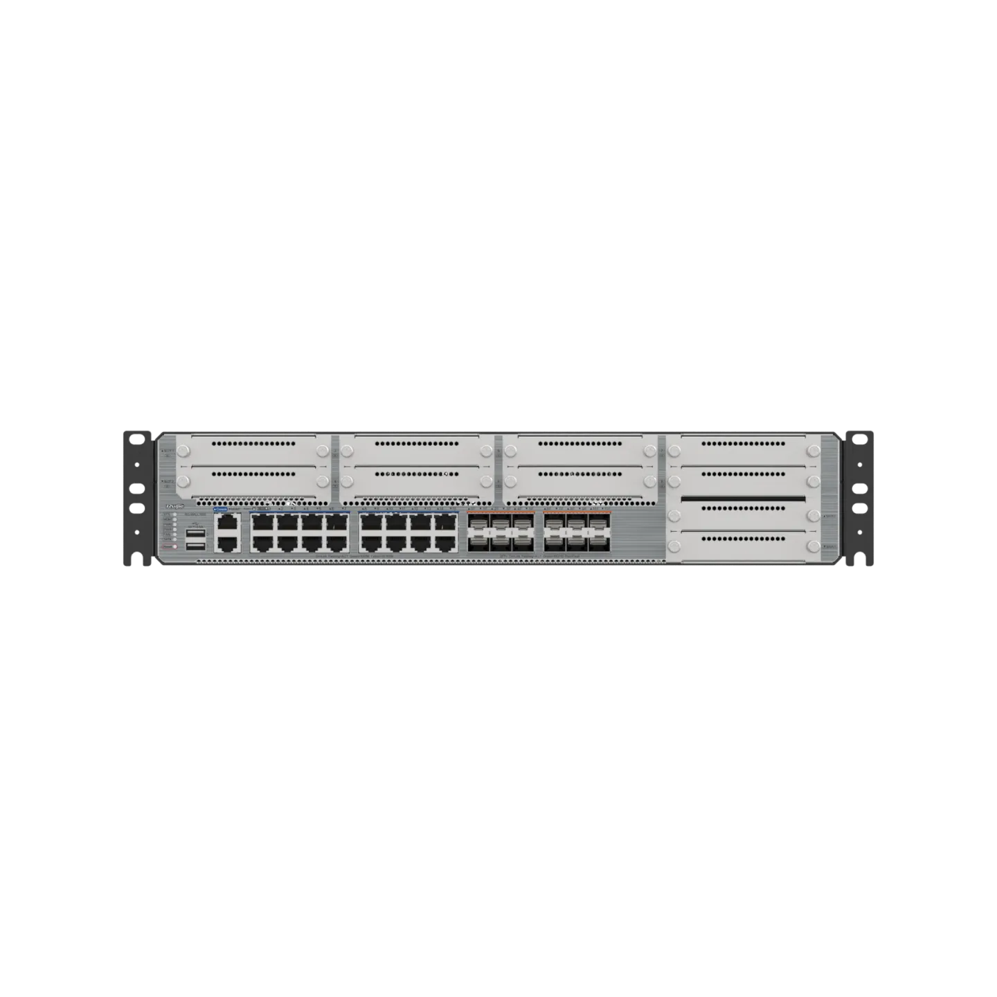 Z系列新一代硬件防火墙-12个10G光/16千兆电/10个插槽-RG-WALL 1600-Z8680-锐捷网络